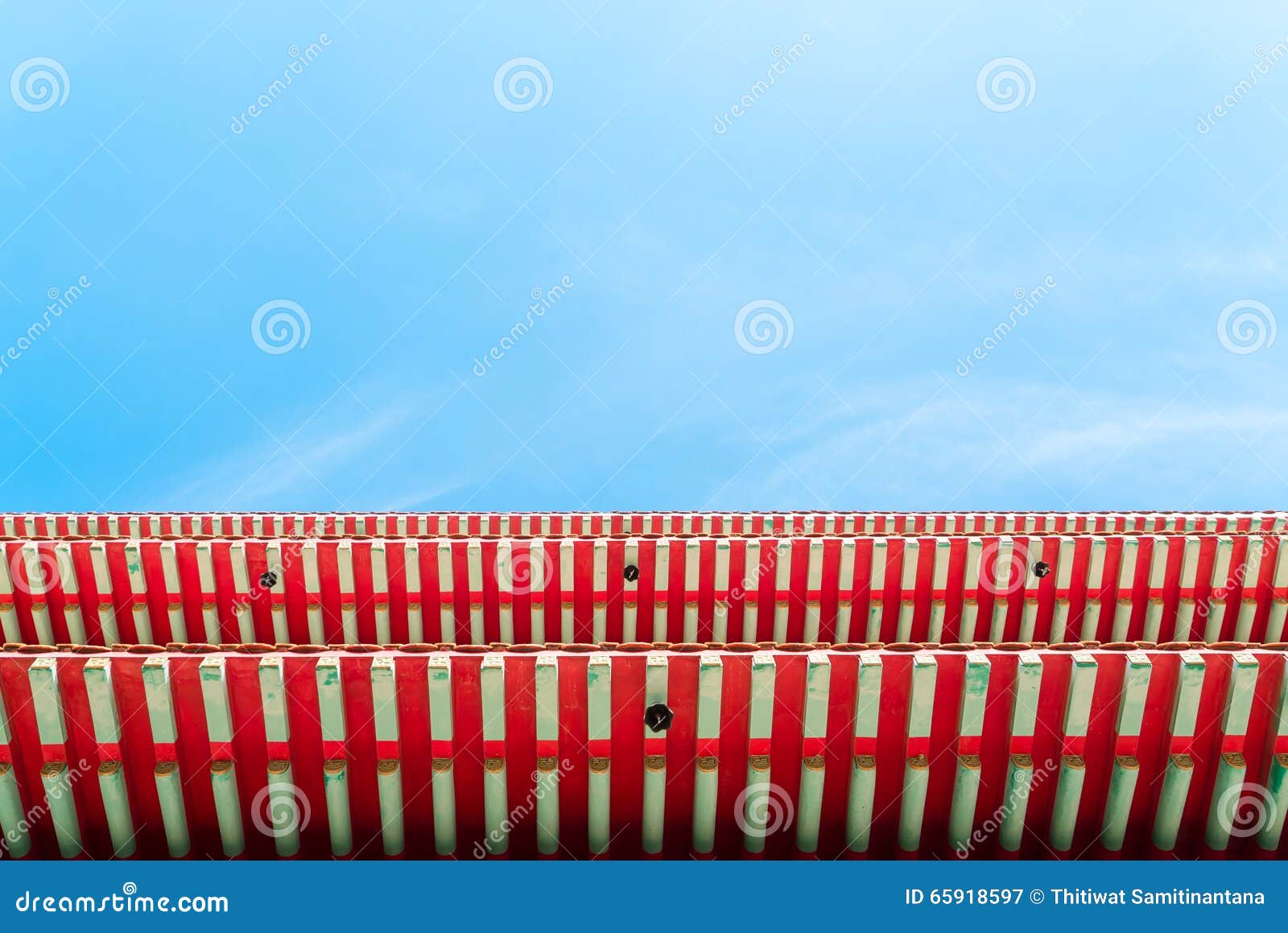 Chinese roof with blue sky stock image. Image of architecture - 65918597