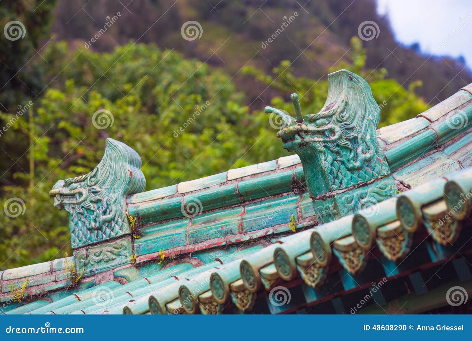 Rooftop Dragons Royalty-Free Stock Photography | CartoonDealer.com ...