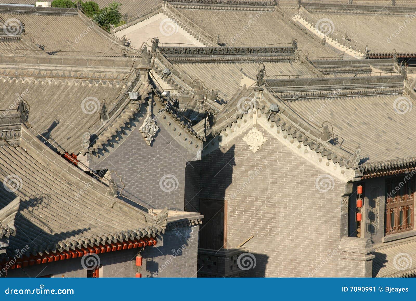 Chinese rooves stock image. Image of roof, rooves, traditional - 7090991