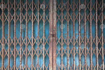 Chinese Rusty Traditional Gate Stock Photo - Image of doors, boundary ...