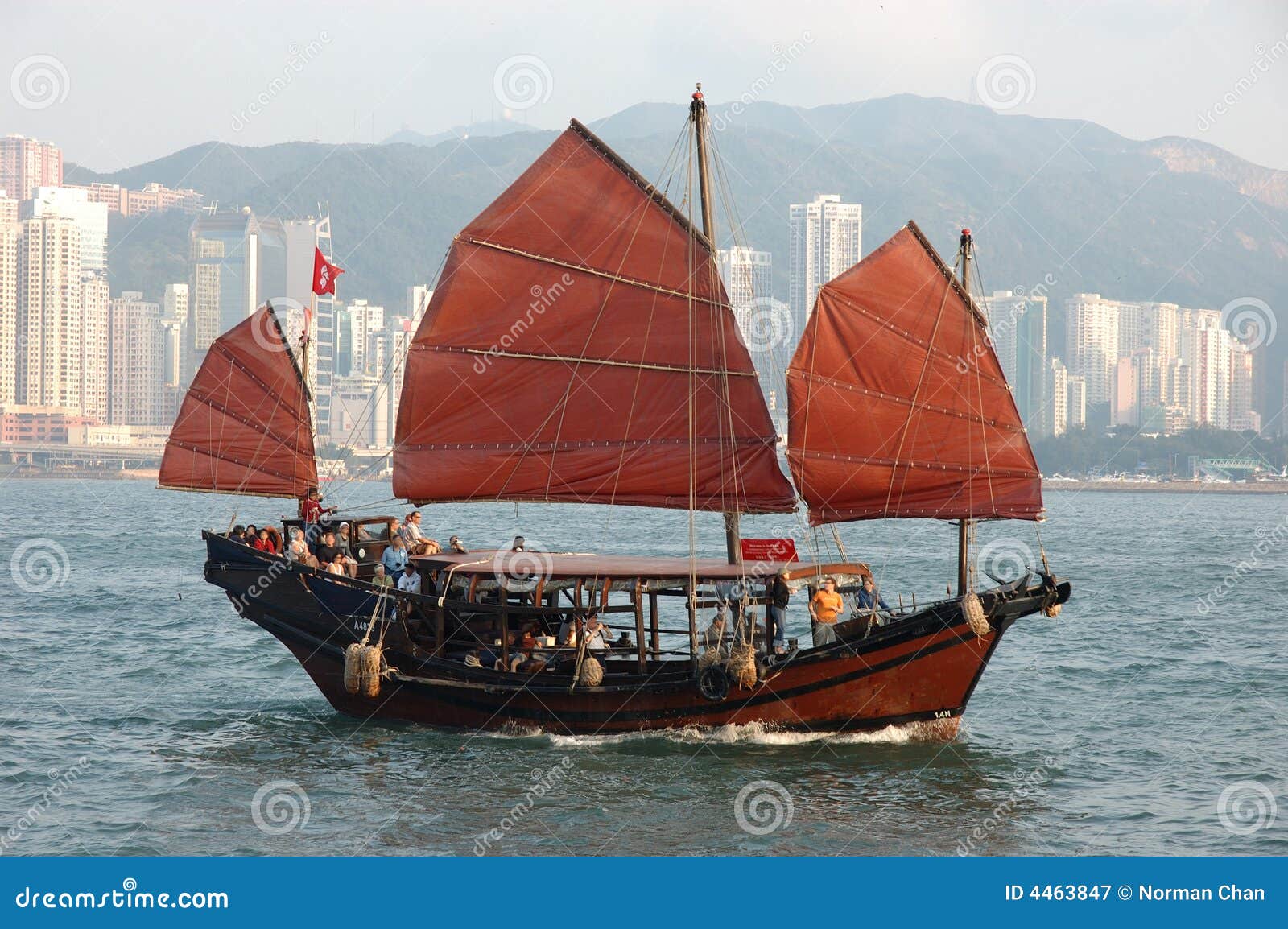 Chinese Sailing Ship Royalty Free Stock Photography - Image: 4463847