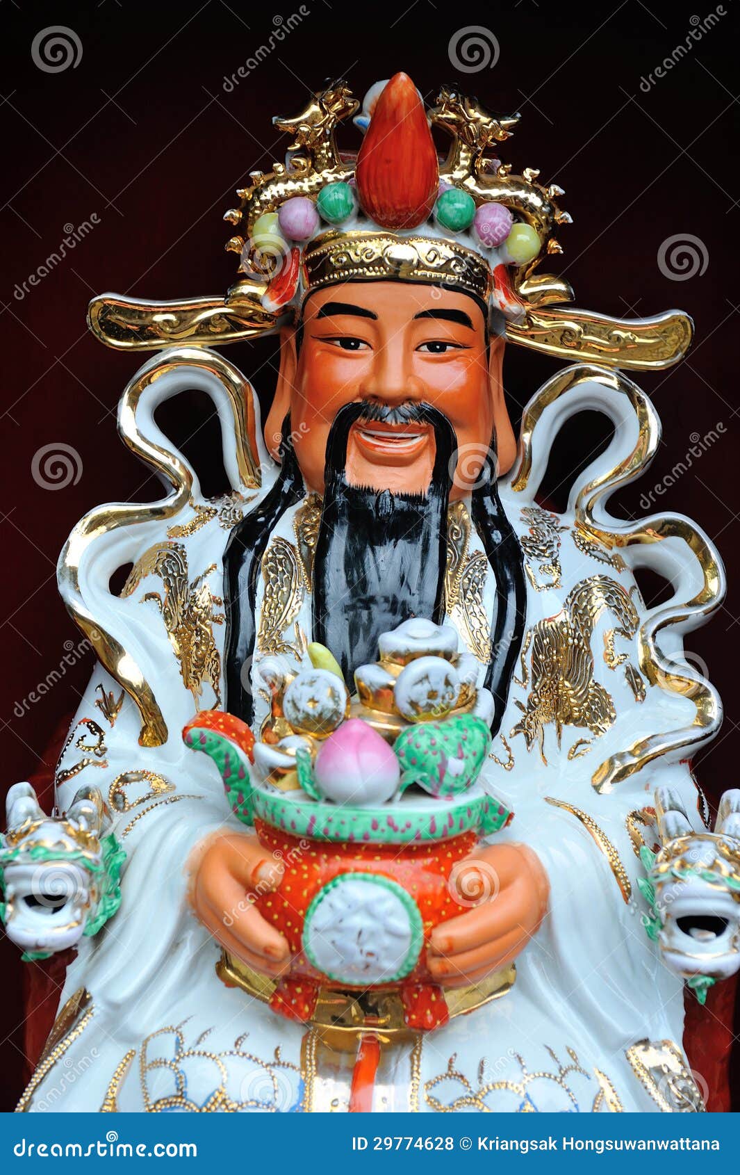 Chinese sculpture stock photo. Image of antique, statue - 29774628