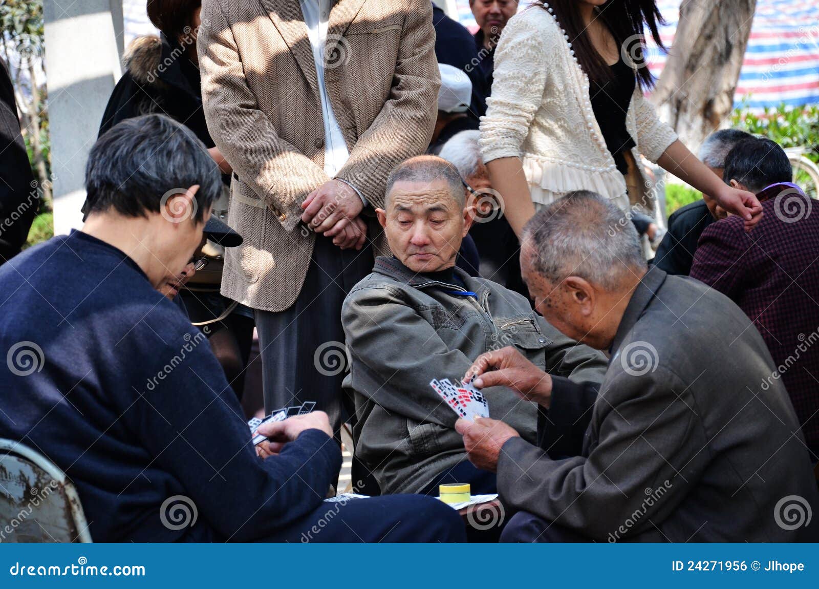 Chinese senior citizens editorial photo. Image of group - 24271956
