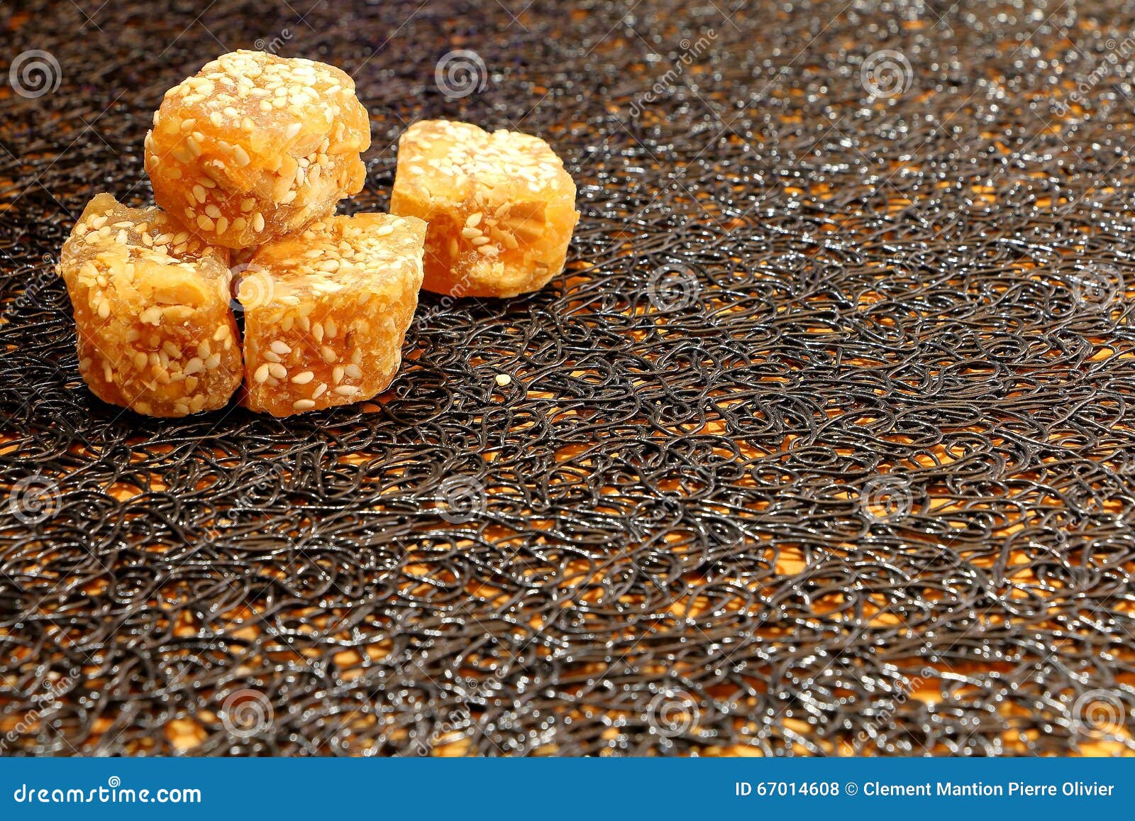 Chinese sesame candy stock photo. Image of golden, chinese - 67014608