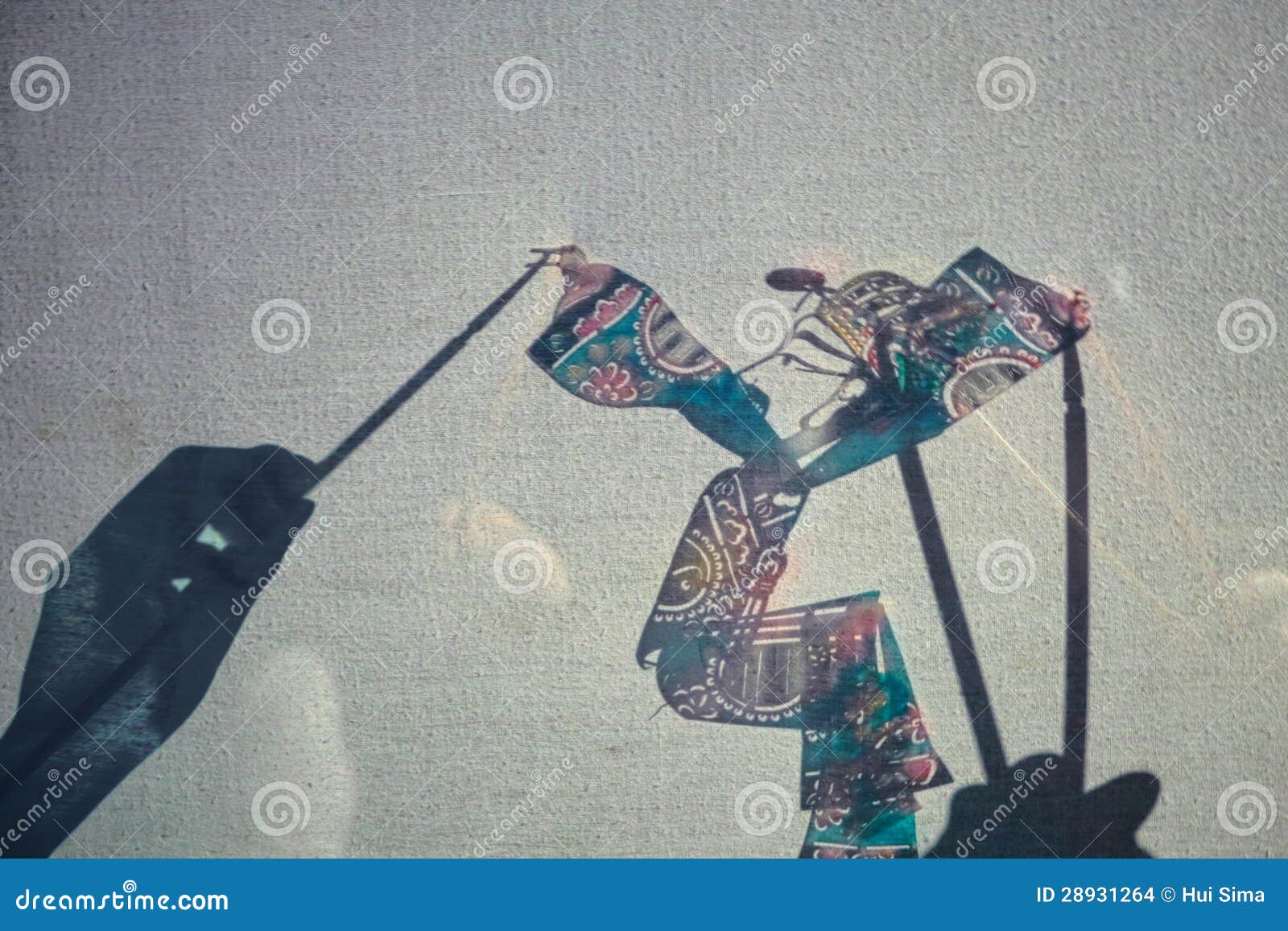 Chinese shadow play stock photo. Image of characters - 28931264