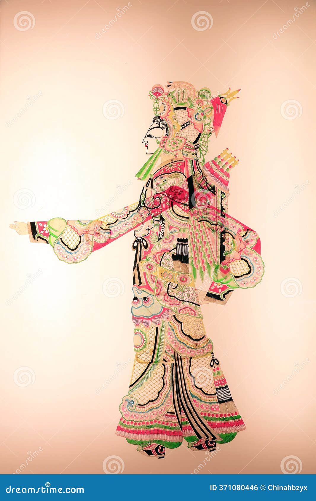 Shadow Puppets Of Snow White, Dwarfs And Evil Queen Royalty-Free Stock ...