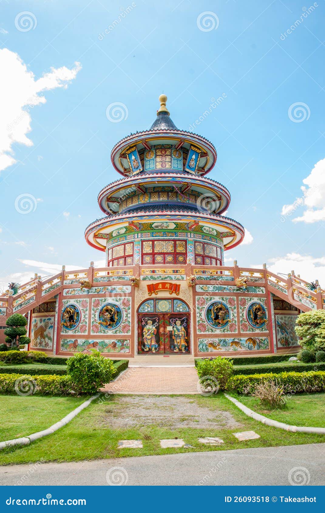 Chinese shrine stock photo. Image of buddhism, architecture - 26093518