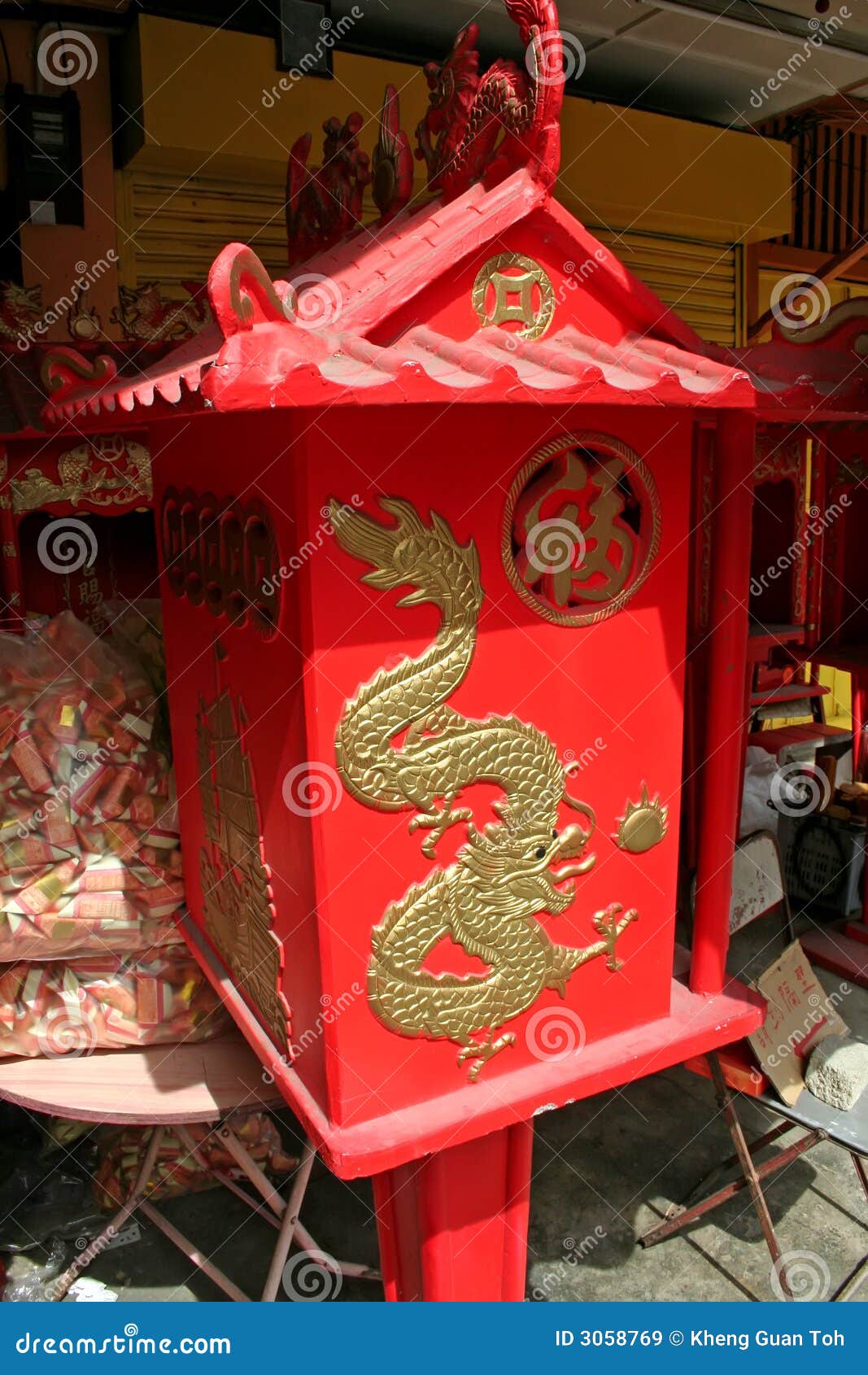 Chinese shrine stock image. Image of religion, beautiful - 3058769