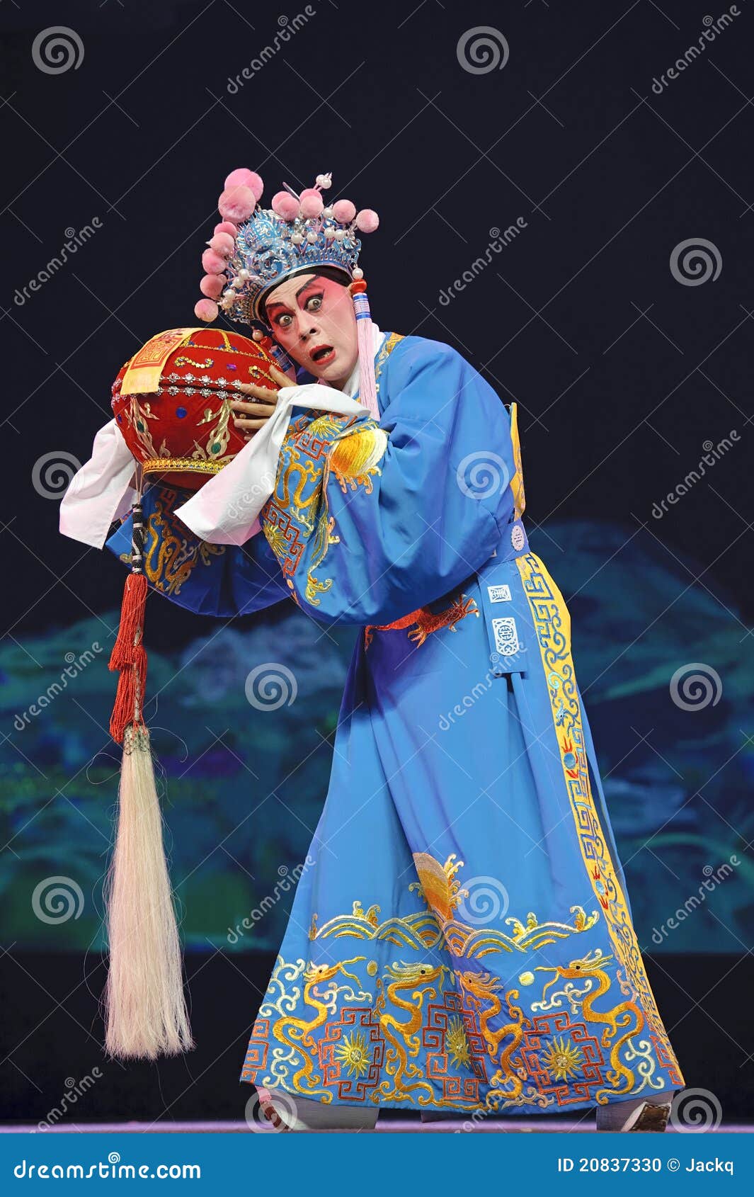 Chinese Sichuan Opera Performer Editorial Image - Image of dramatic ...