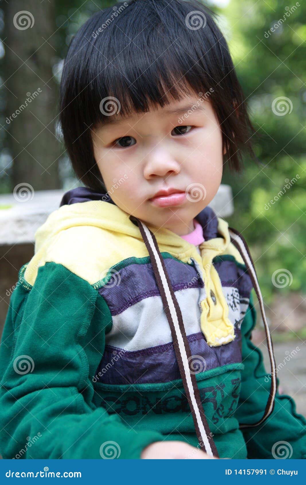Chinese small girl stock image. Image of chinese, young - 14157991