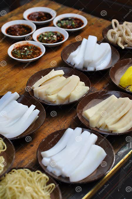 Chinese snack stock photo. Image of yellow, restaurant - 17970244