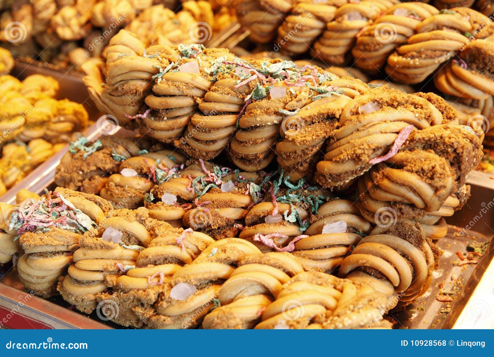 Chinese Snack - Fried Dough Twist Stock Photo - Image of chinese ...