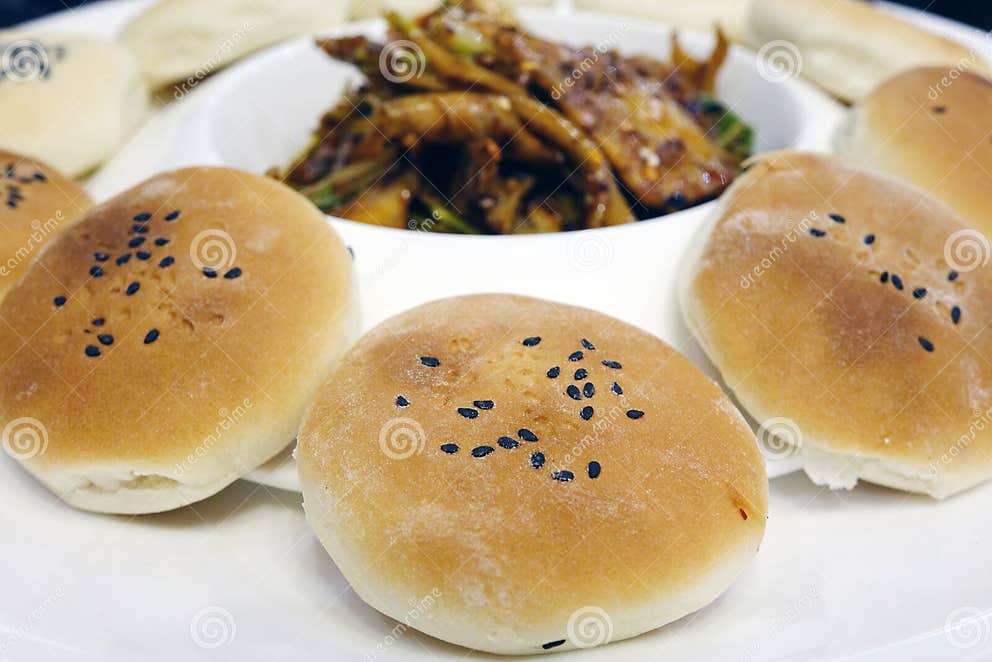 Chinese snacks guokui stock photo. Image of cuisine, fresh - 35485072