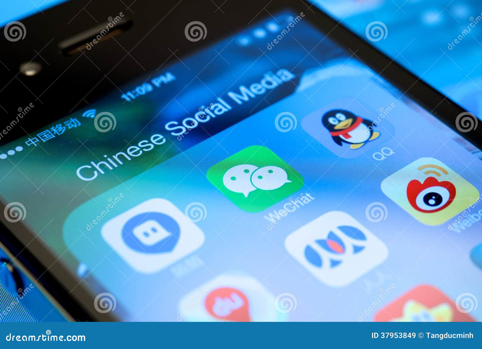 Chinese Social Media editorial stock image. Image of editorial - 37953849