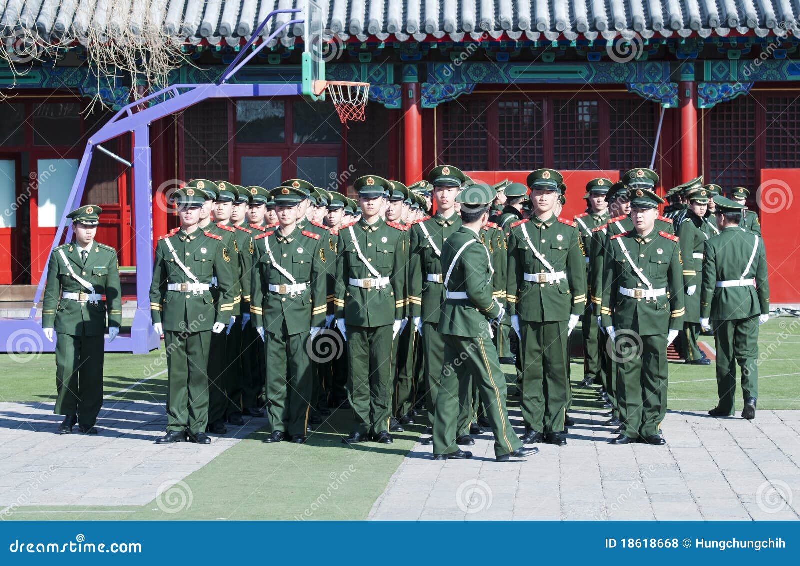 Chinese soldiers editorial stock photo. Image of liberation - 18618668