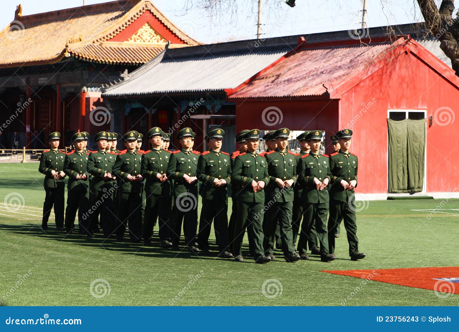 Chinese soldiers editorial stock photo. Image of army - 23756243