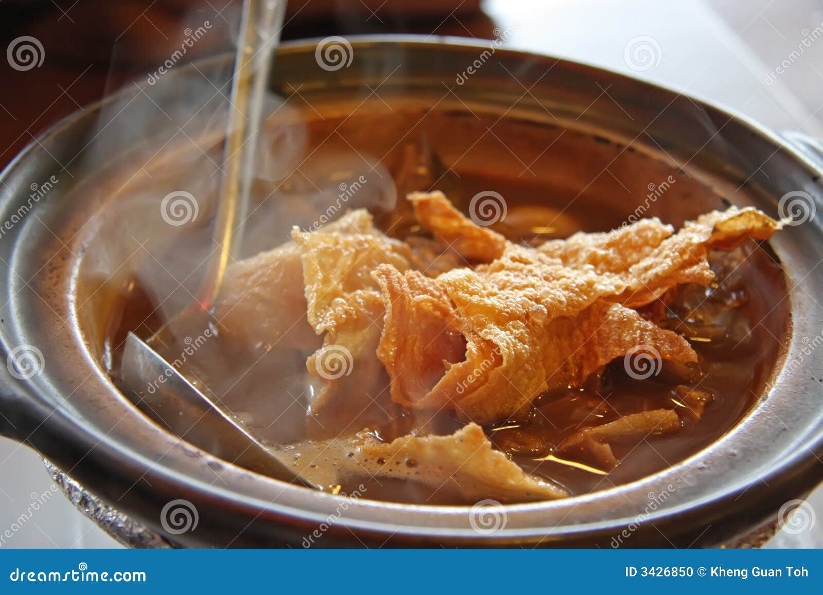 Chinese soup stock photo. Image of asia, china, meat, claypot - 3426850