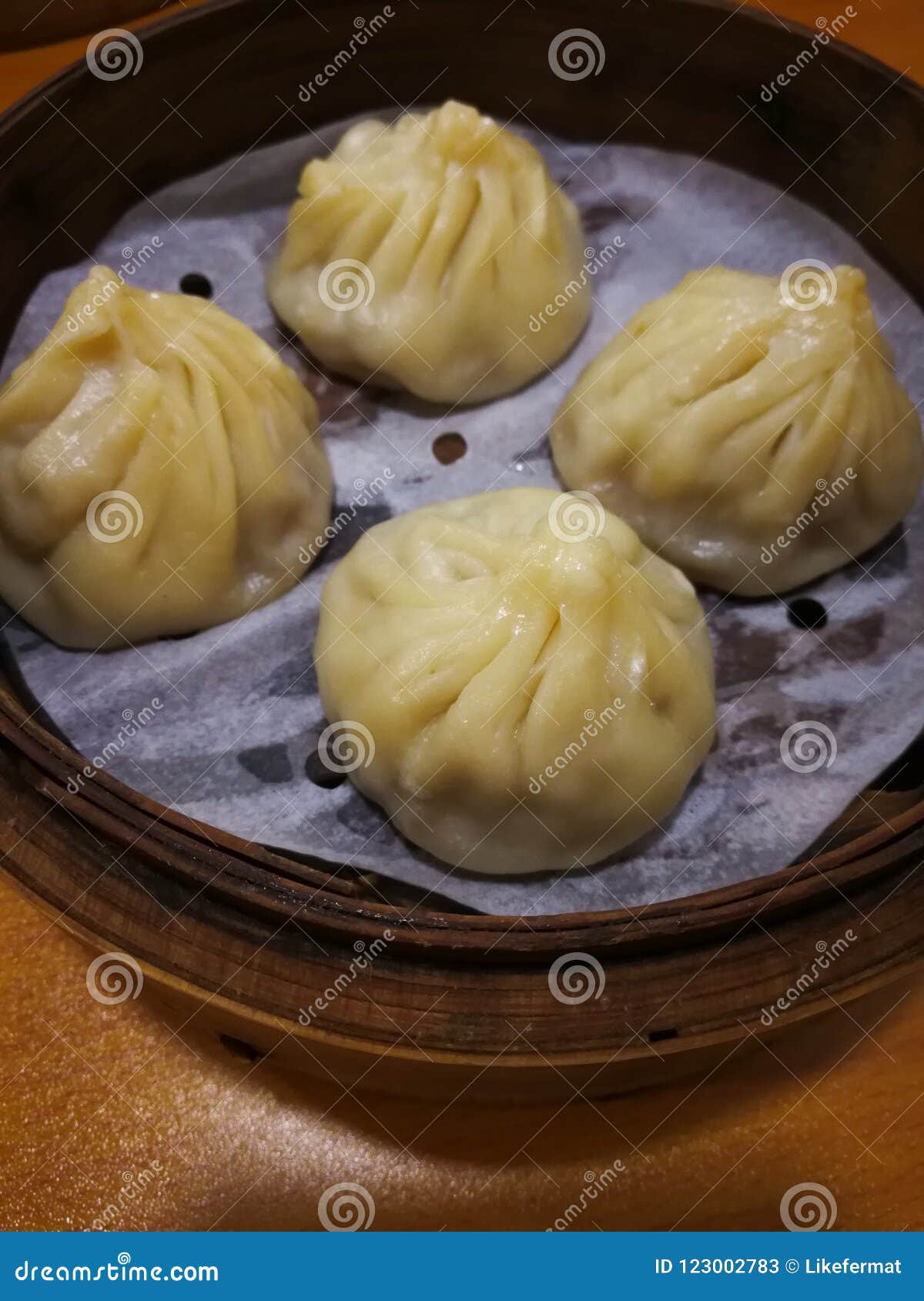 Steamed stuffed bun stock image. Image of noodle, china - 123002783