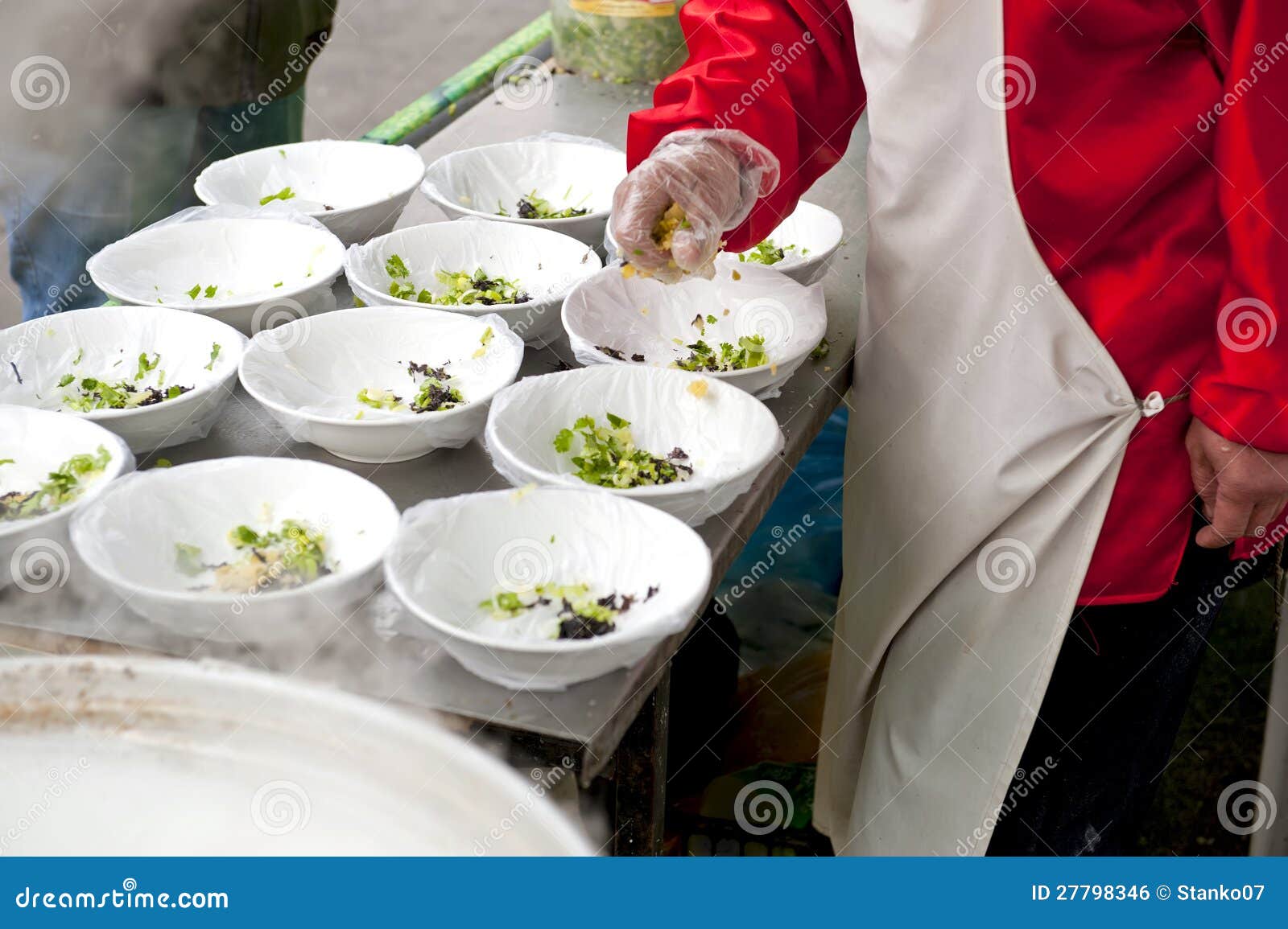 Chinese soup preparation stock photo. Image of cuisine - 27798346