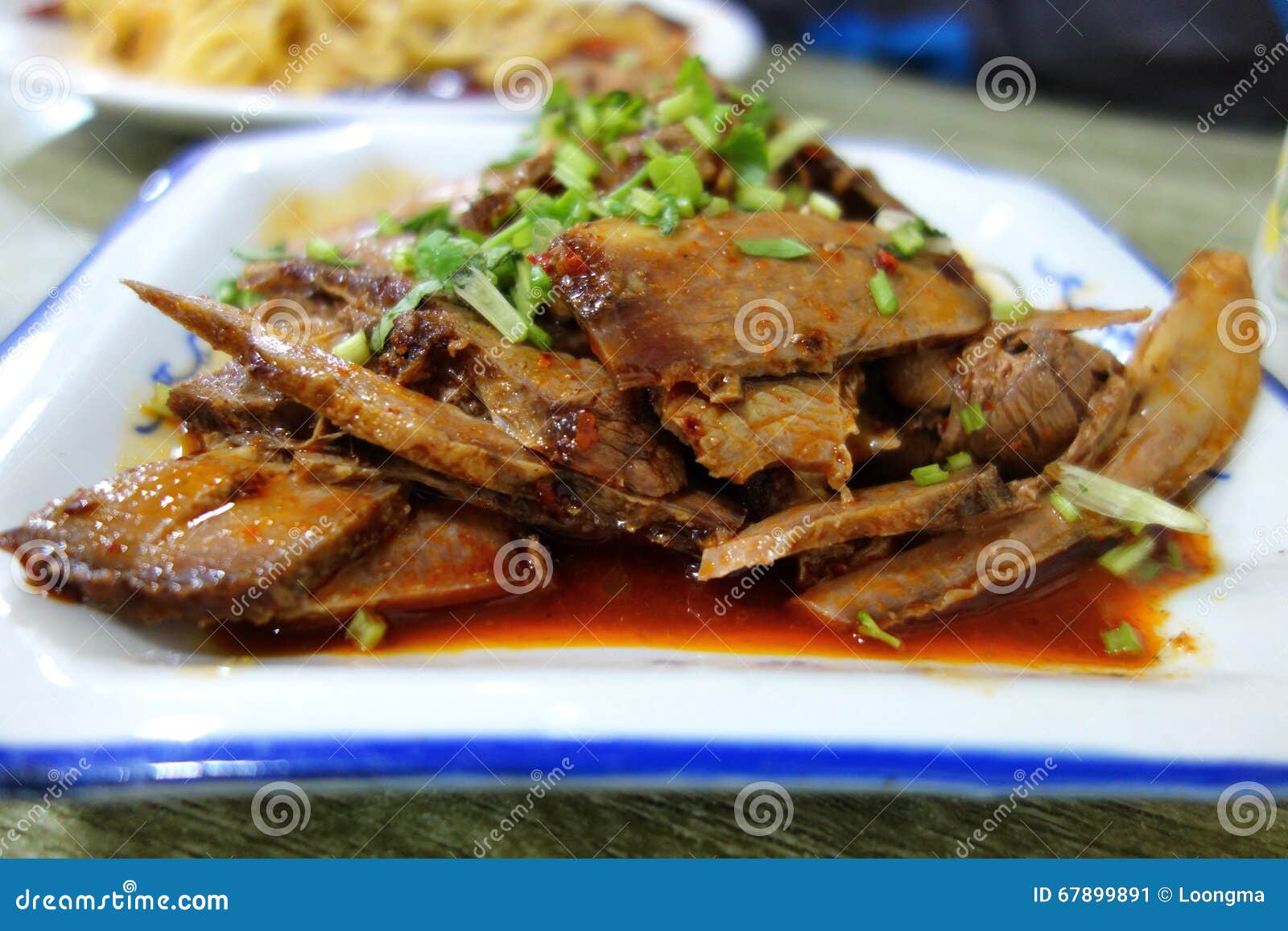 Chinese spiced beef stock image. Image of dinner, exotic - 67899891
