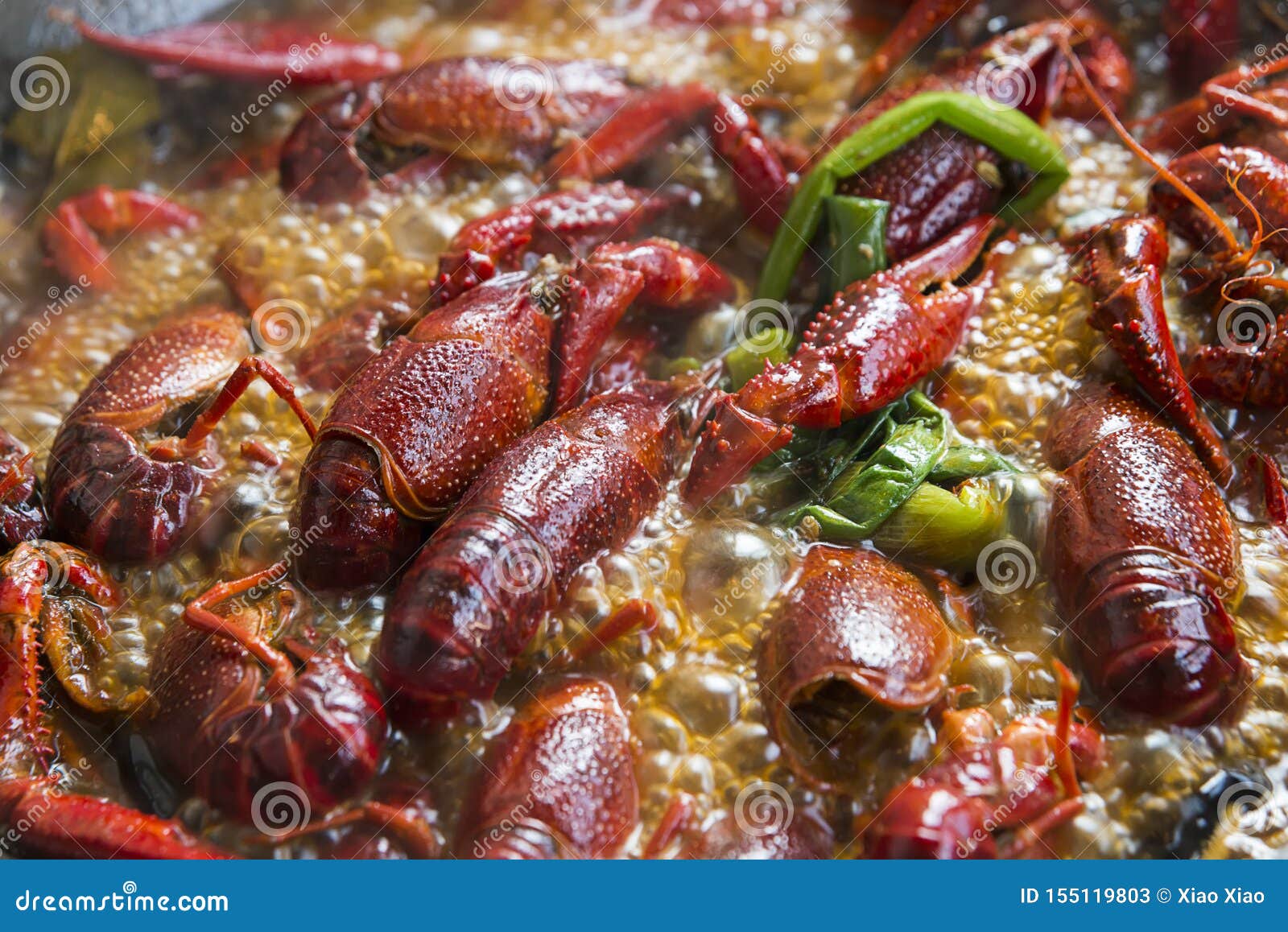 Chinese Spicy crayfish stock image. Image of architecture - 155119803