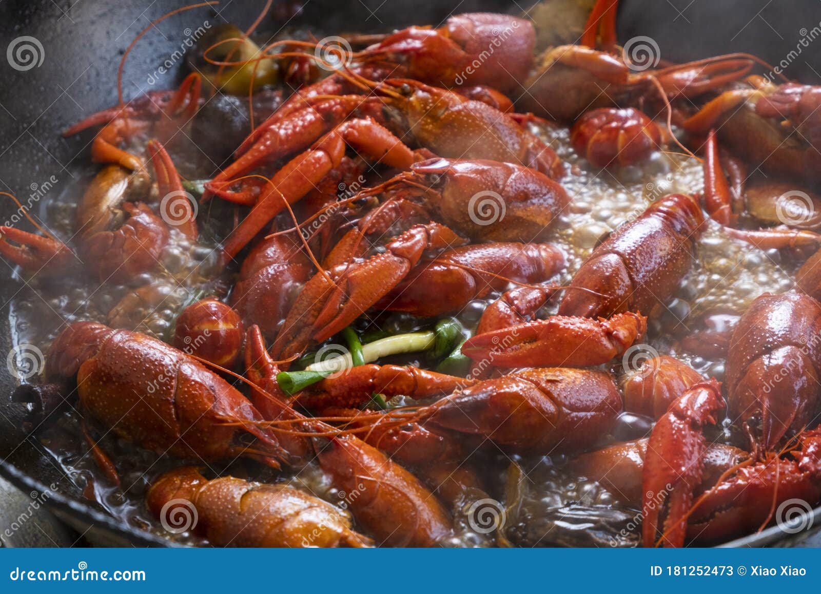 Chinese Spicy crayfish stock image. Image of fresh, crustacean - 181252473