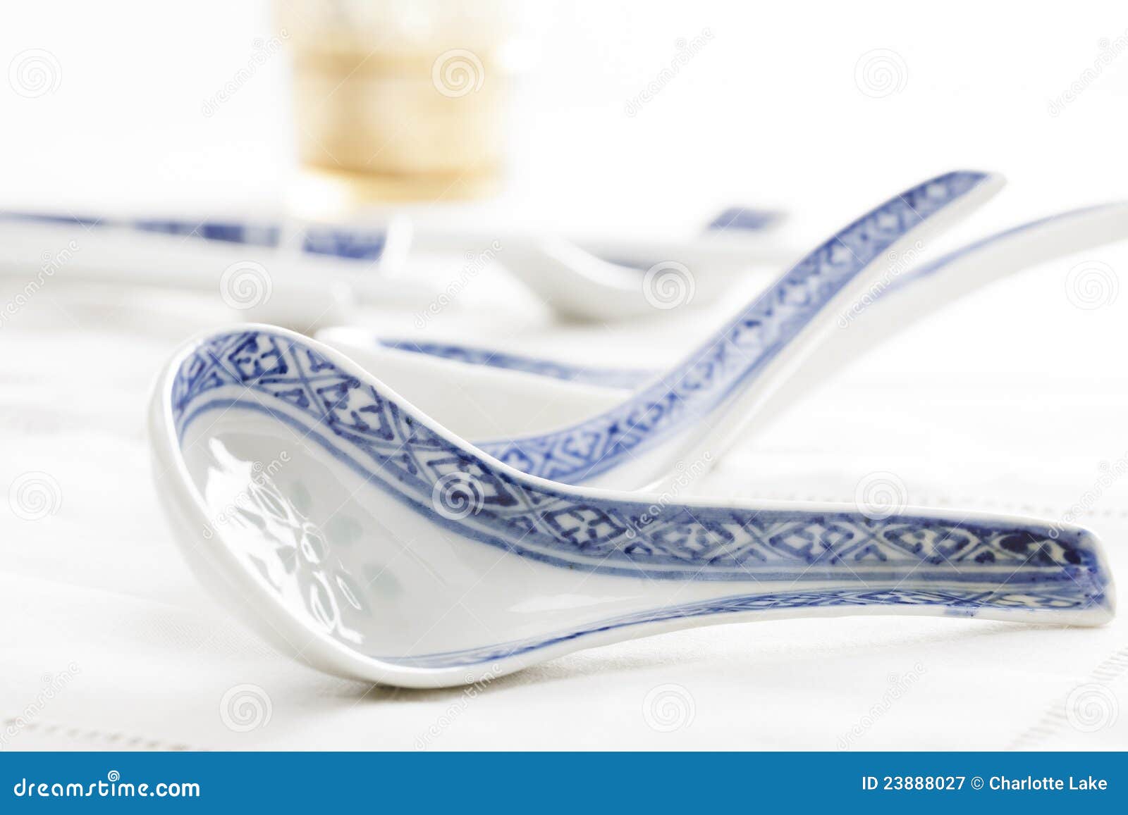 Chinese Spoon stock image. Image of porcelain, culinary - 23888027