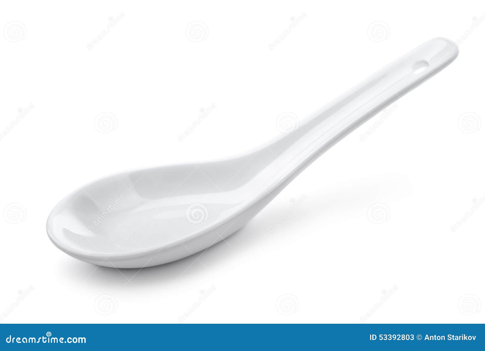 Chinese spoon stock image. Image of crockery, ceramic - 53392803