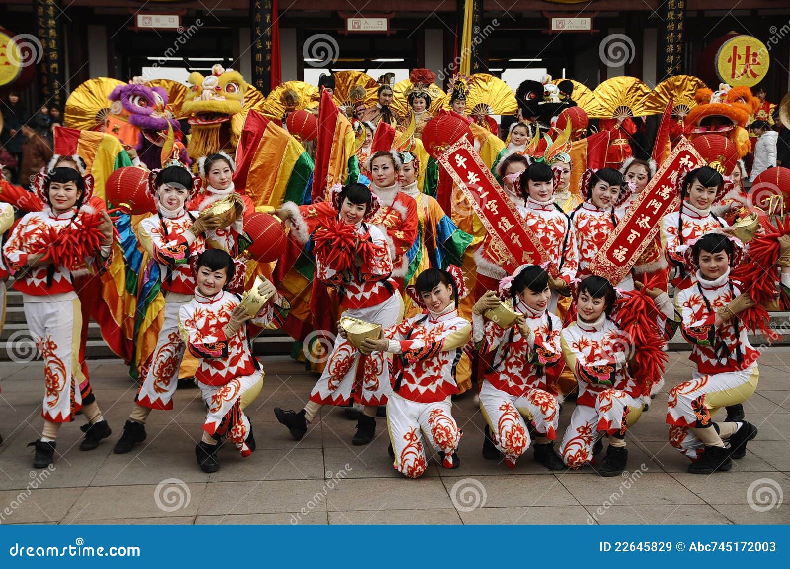 Chinese Spring Festival editorial stock image. Image of festive - 22645829