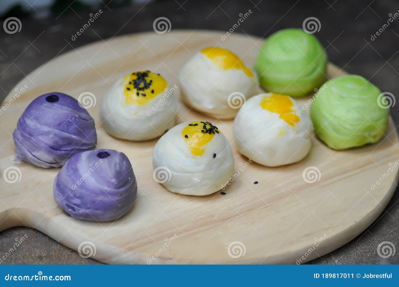 Chinese Spring Rolls, Moon Cake Stock Image - Image of ball, sweetmeat ...