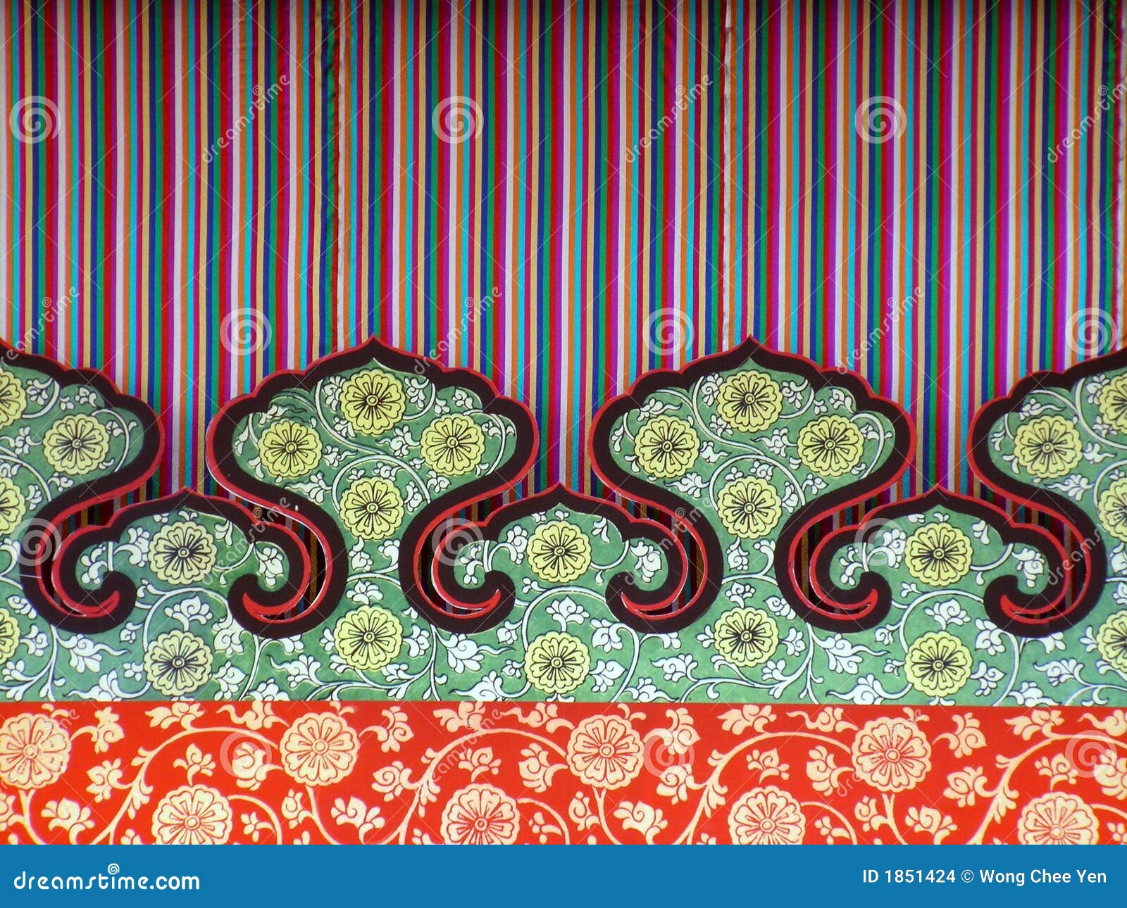 Chinese Stage Backdrop Stock Images - Image: 1851424