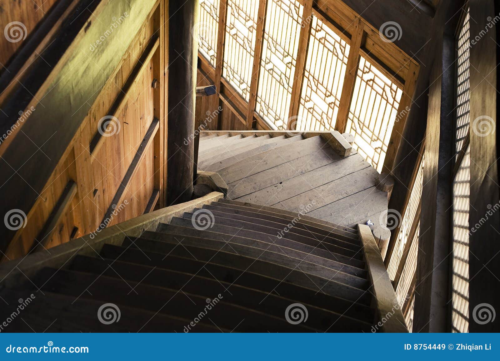 Chinese staircase stock image. Image of stairway, staircase - 8754449