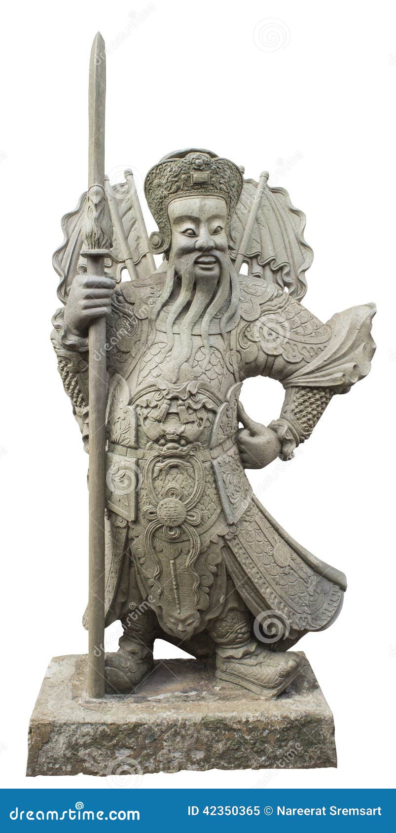 Chinese Statues In National Costume Stock Photography | CartoonDealer ...