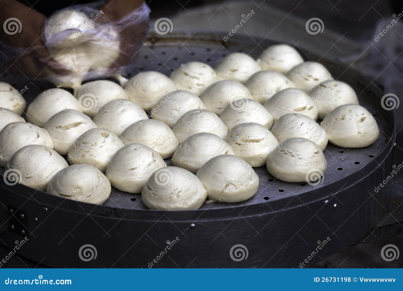Chinese Steam Bread stock photo. Image of morning, sale - 26731198