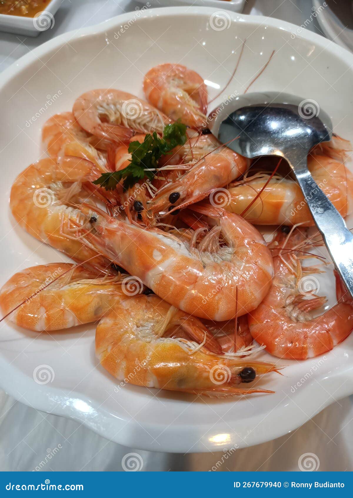 Chinese Steam Prawn stock photo. Image of chinese, insect - 267679940