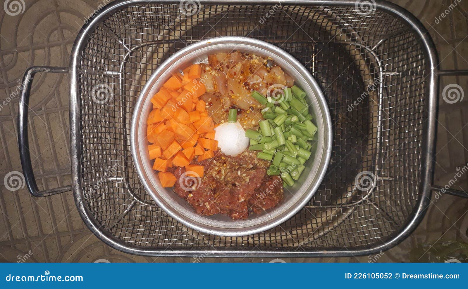 Chinese steam rice stock photo. Image of salad, breakfast - 226105052