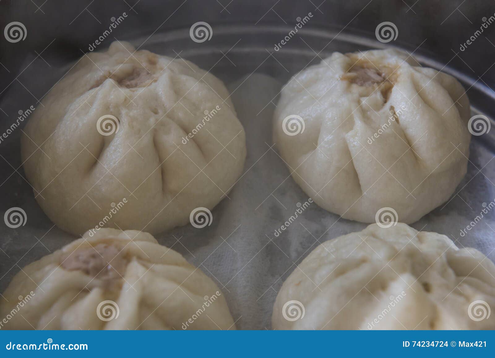 Chinese steamed buns stock photo. Image of bamboo, buns - 74234724