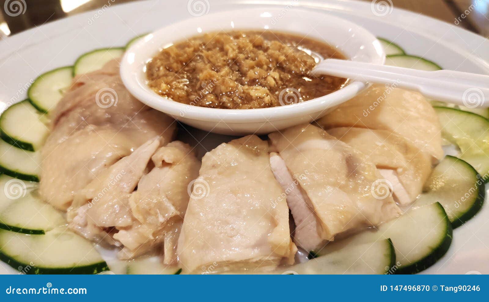 Chinese steamed chicken stock photo. Image of landmark - 147496870
