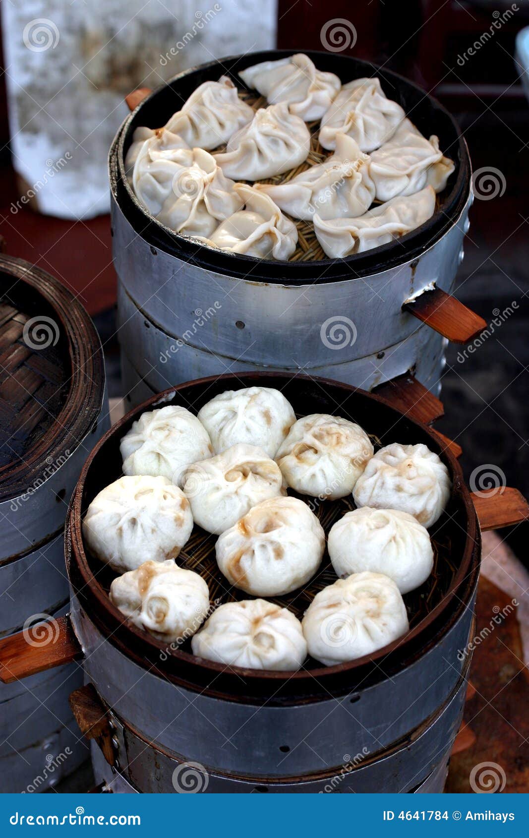 Chinese steamed dishes stock photo. Image of steamers - 4641784
