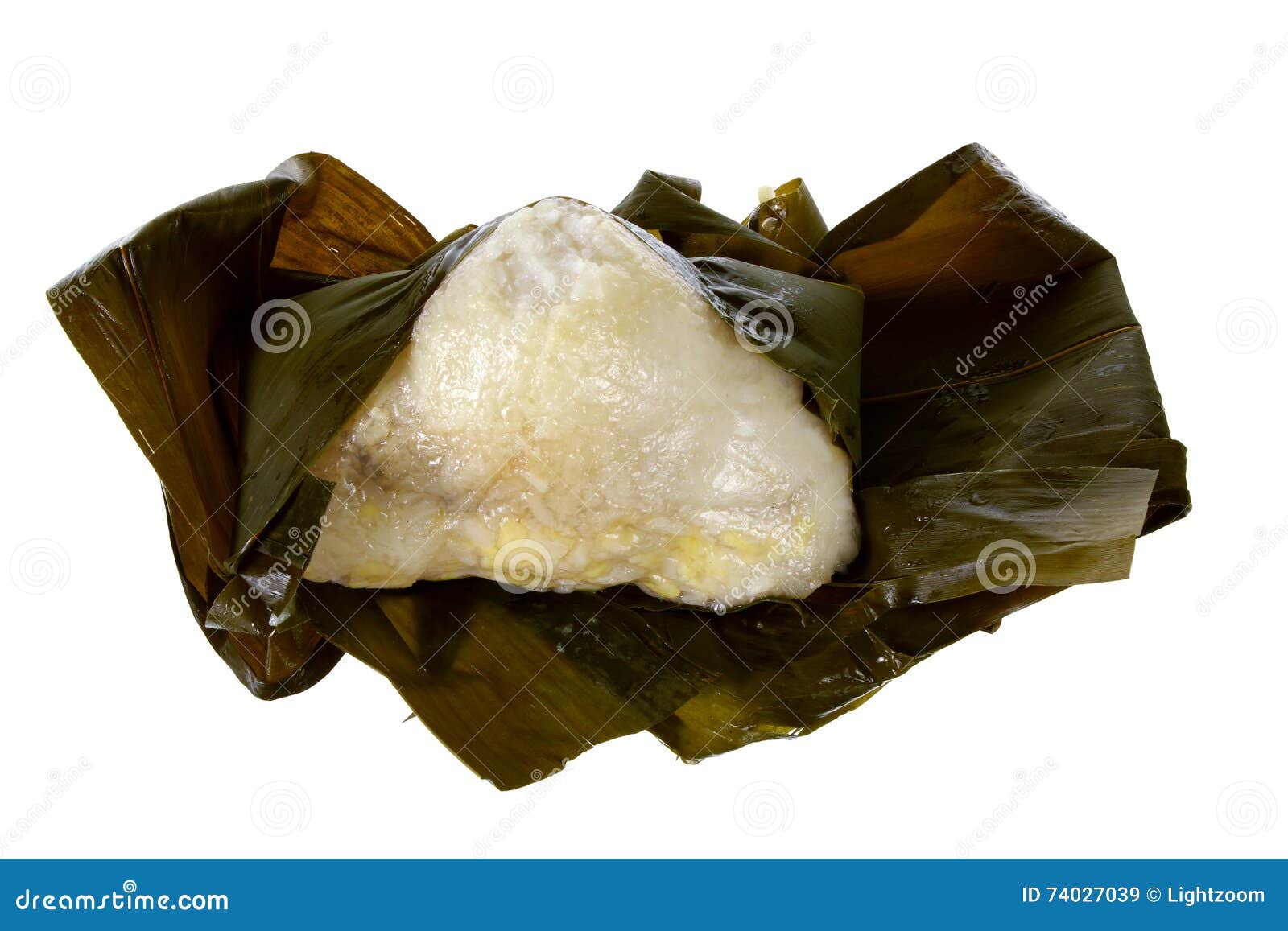 Chinese Sticky Rice Dumpling Stock Image - Image of cuisine, studio ...