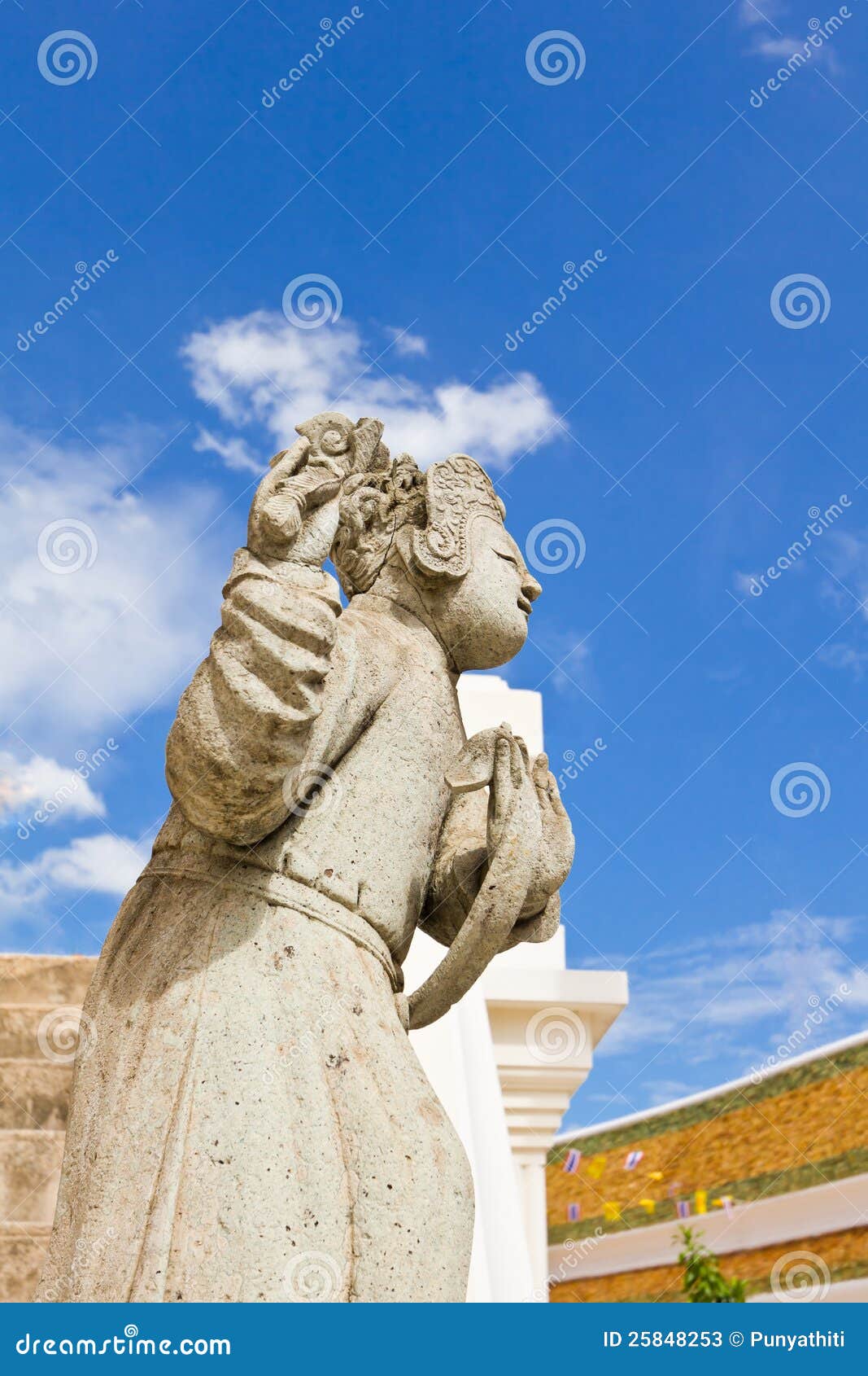 Chinese stone doll stock image. Image of traditional - 25848253