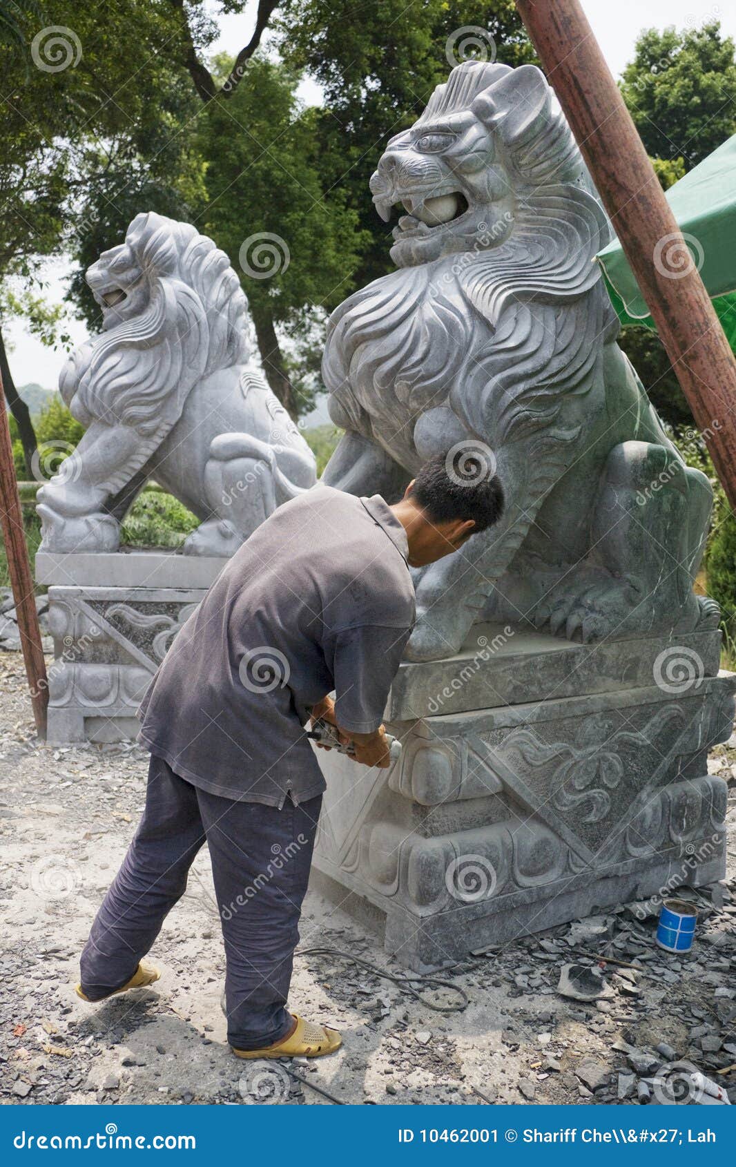 Chinese Stone Sculpturing stock image. Image of asian - 10462001