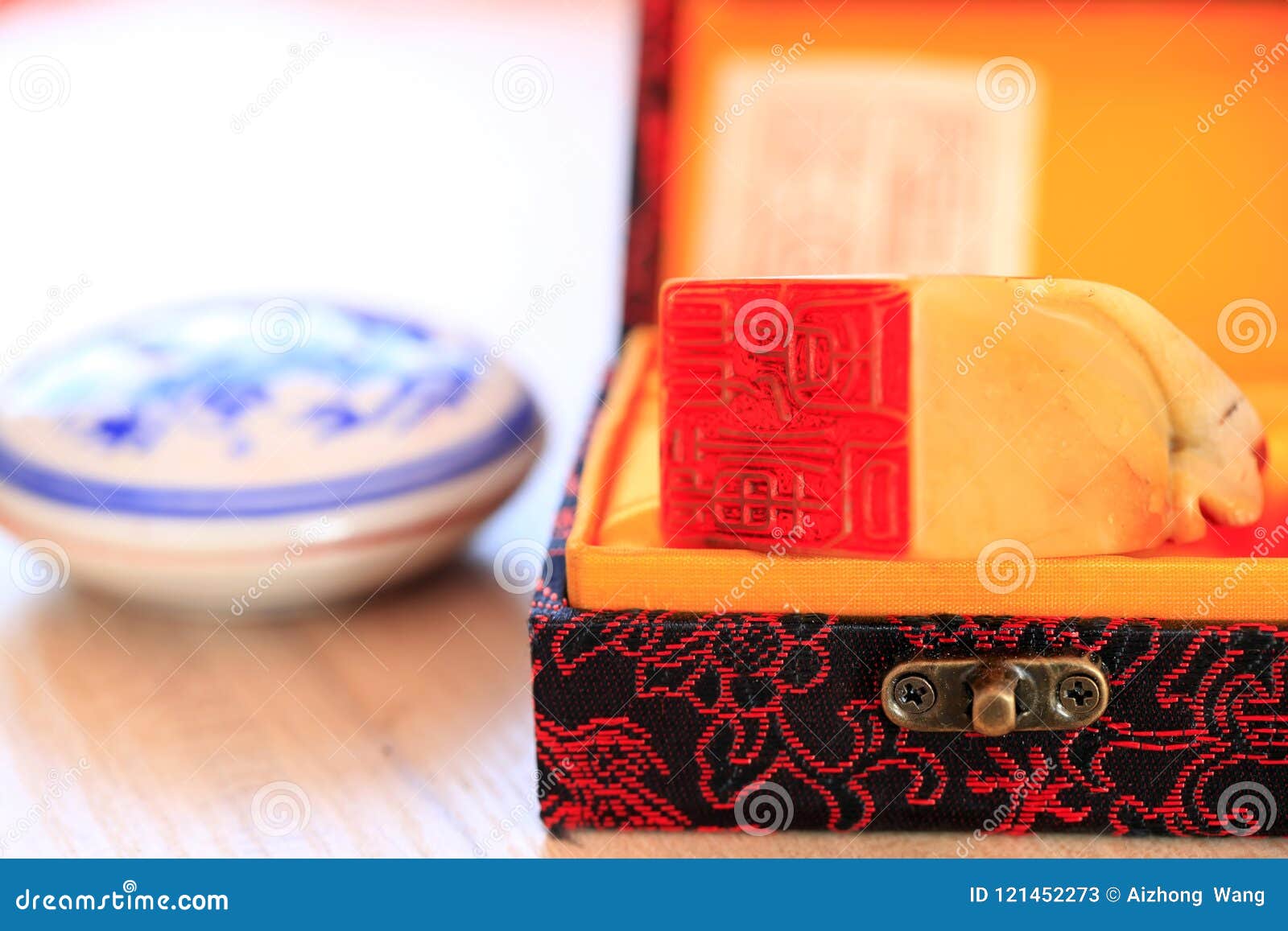 Chinese stone seal stock image. Image of ancient, cutting - 121452273