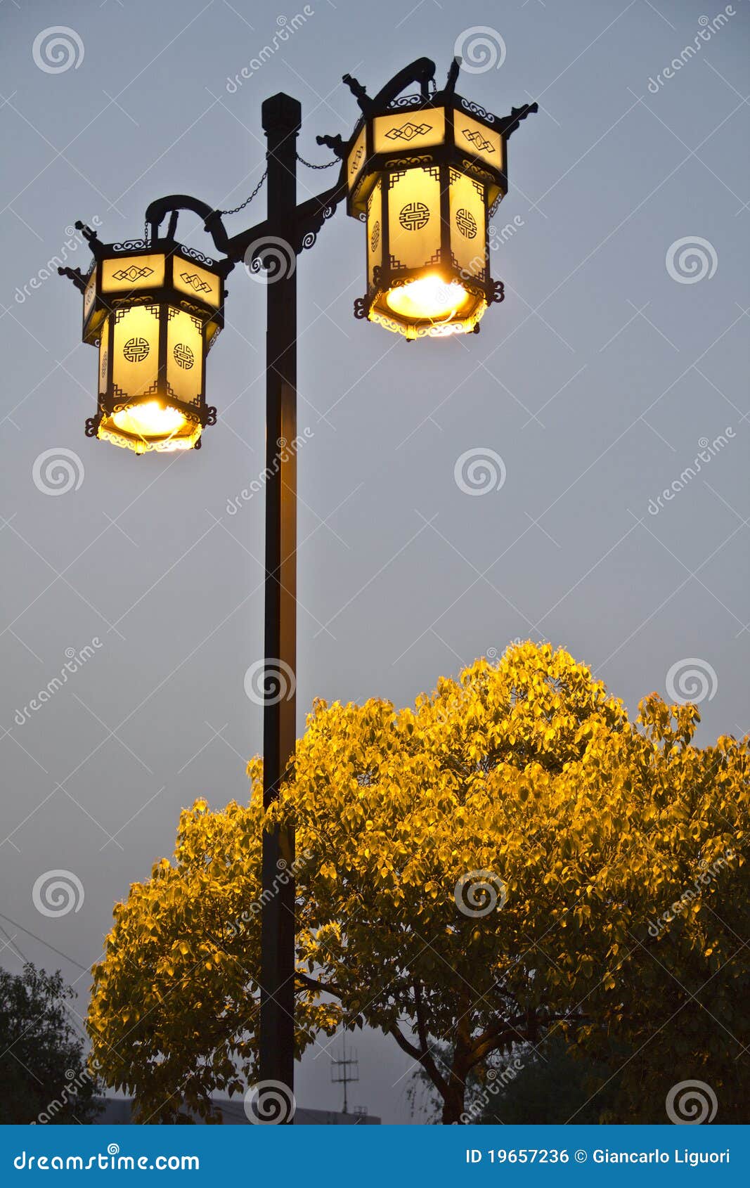 Chinese street lamp stock photo. Image of equipment, party - 19657236