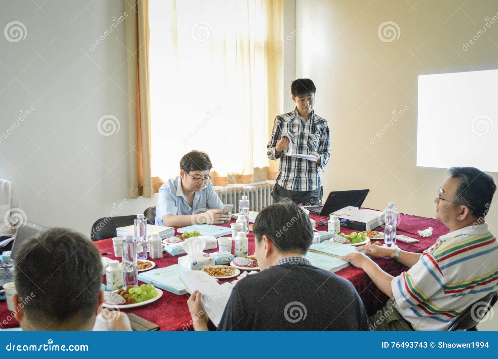 Chinese Student during the Presentation 2 Editorial Stock Photo - Image ...