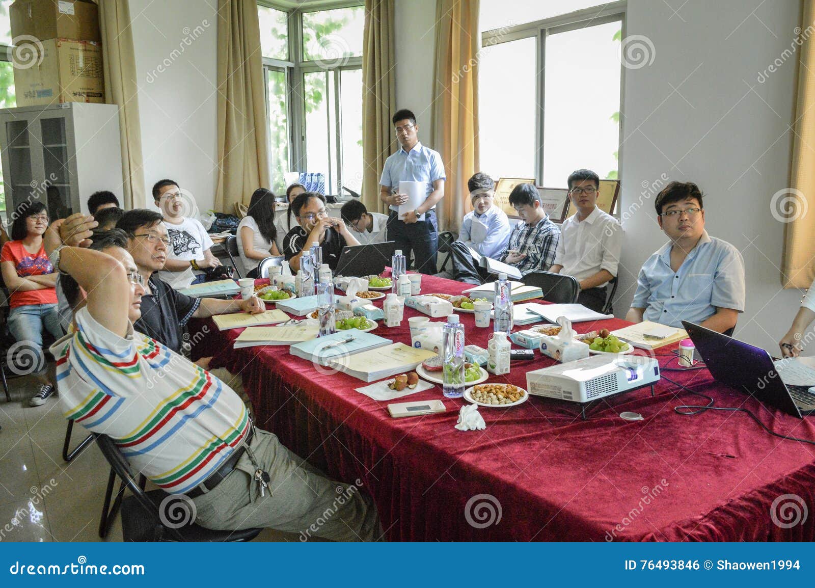 Chinese Student during the Presentation 5 Editorial Photo - Image of ...