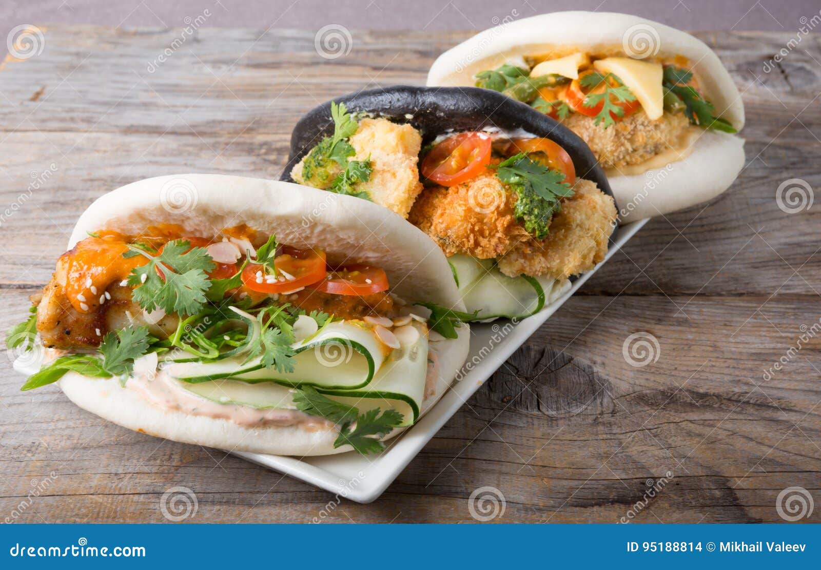 Chinese stuffed bread stock photo. Image of hong, cuisine - 95188814