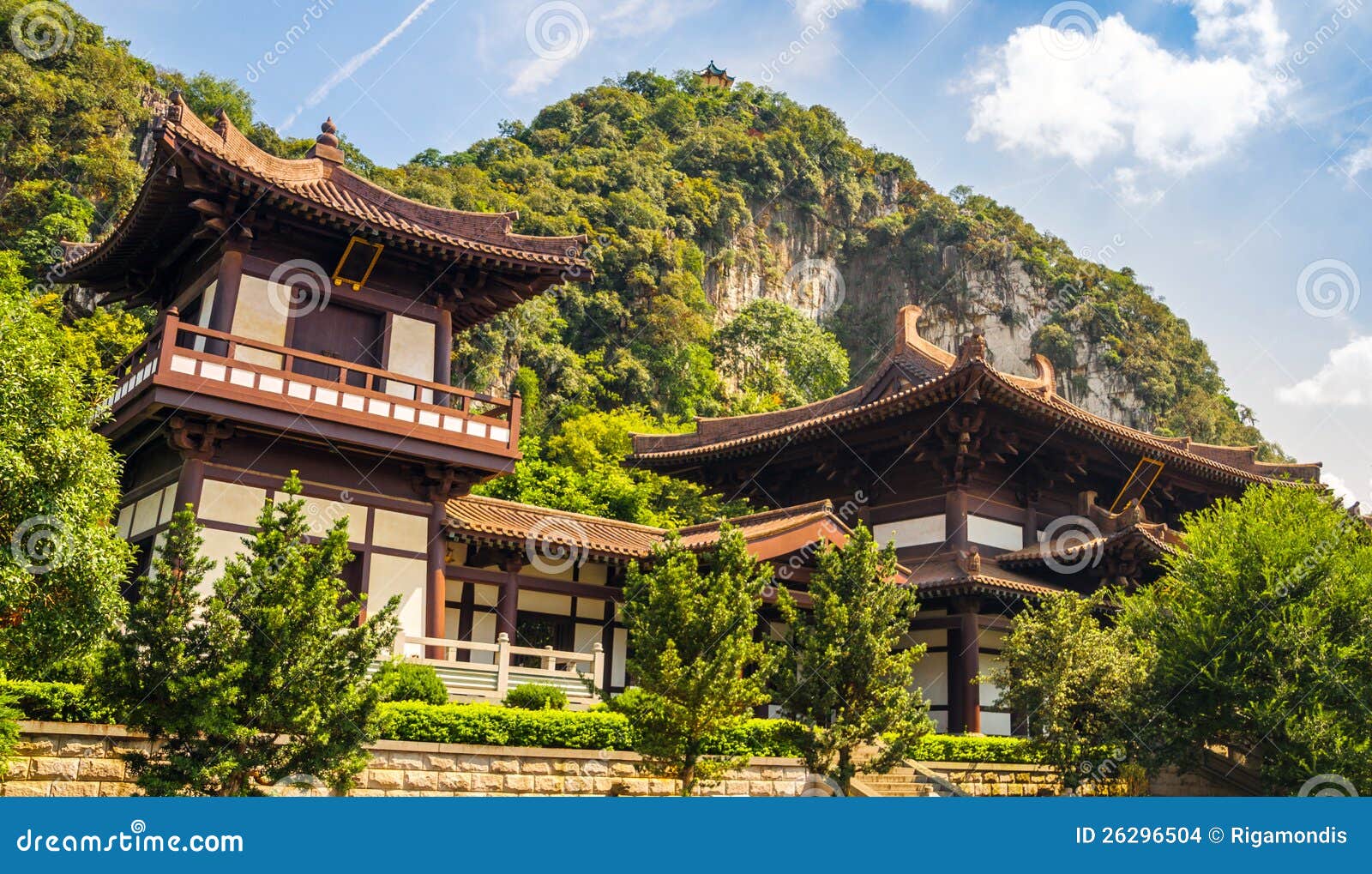 Chinese style building stock photo. Image of spiritual - 26296504