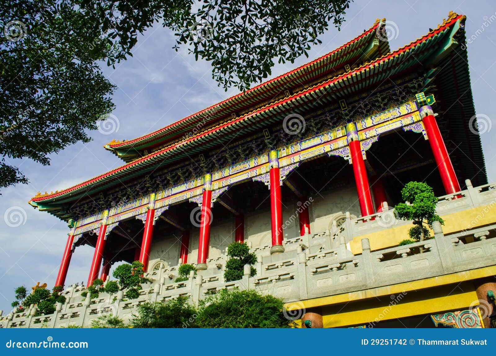 Chinese style building stock photo. Image of palace, heritage - 29251742