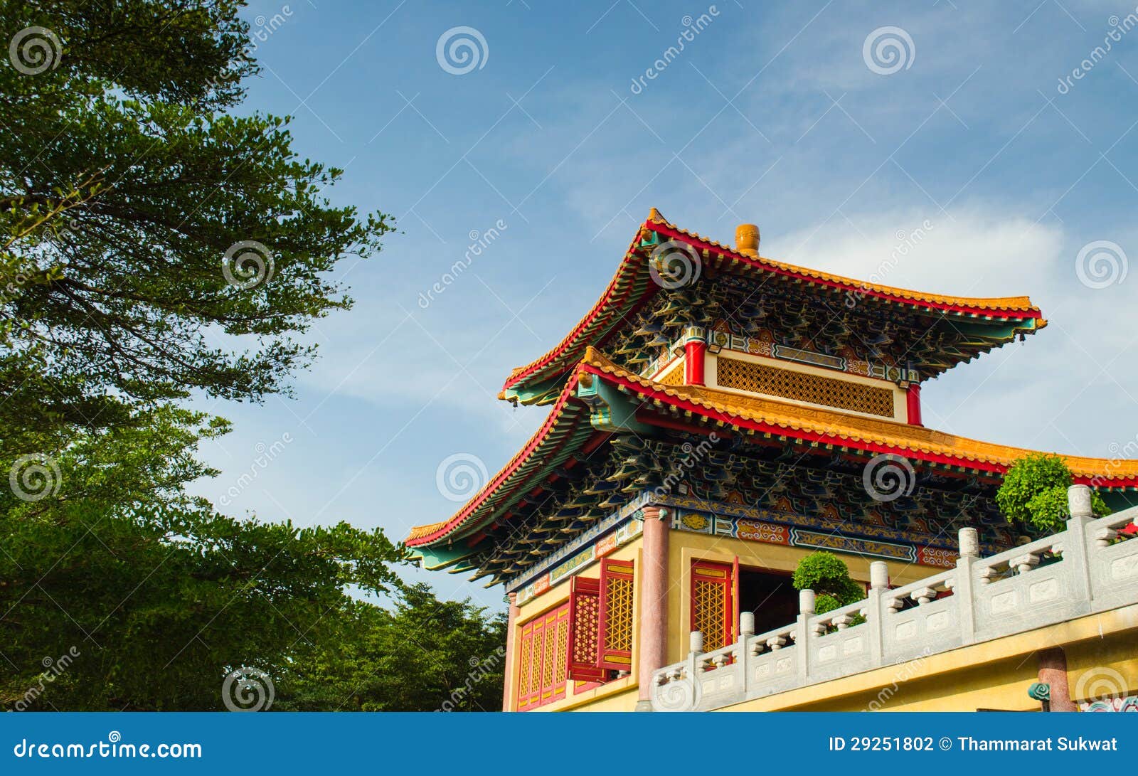 Chinese style building stock photo. Image of heritage - 29251802